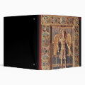 Enamelled plaque depicting the Archangel Michael 3 Ring Binder | Zazzle