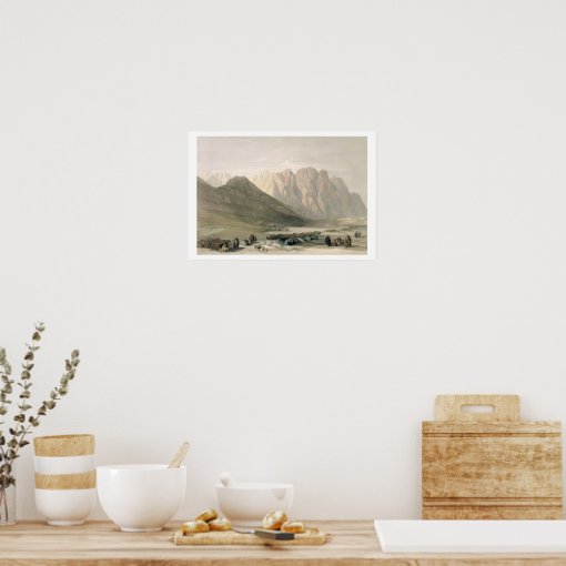 Encampment of the Aulad-Said, Mount Sinai, Februar Poster | Zazzle