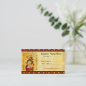 Encantador De Serpientes AZTEC TRADING POST TATTOO Business Card | Zazzle