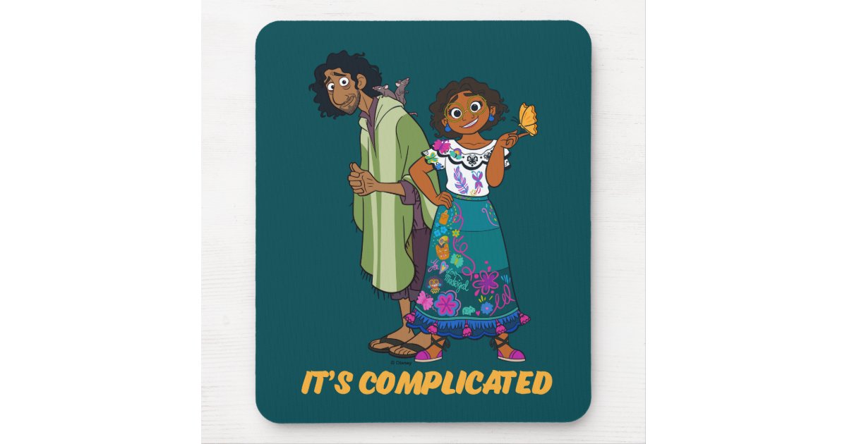 Encanto | Bruno & Mirabel - It's Complicated Mouse Pad | Zazzle