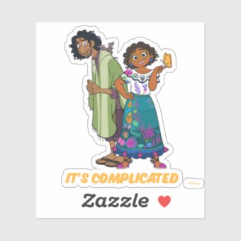 Encanto | Bruno & Mirabel - It's Complicated Sticker | Zazzle