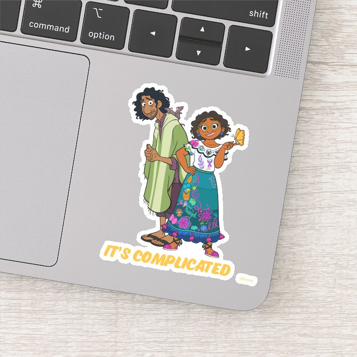 Encanto | Bruno & Mirabel - It's Complicated Sticker | Zazzle