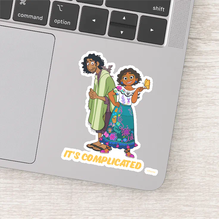 Encanto | Bruno & Mirabel - It's Complicated Sticker | Zazzle