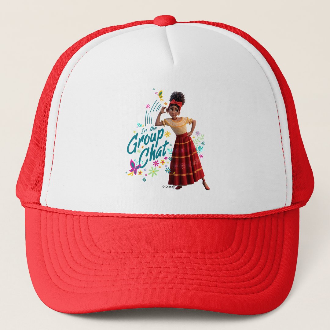 Encanto | Dolores - In The Group Chat Trucker Hat | Zazzle