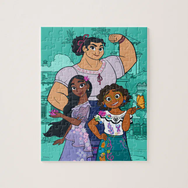 Encanto | Luisa, Isabela, & Mirabel Jigsaw Puzzle | Zazzle