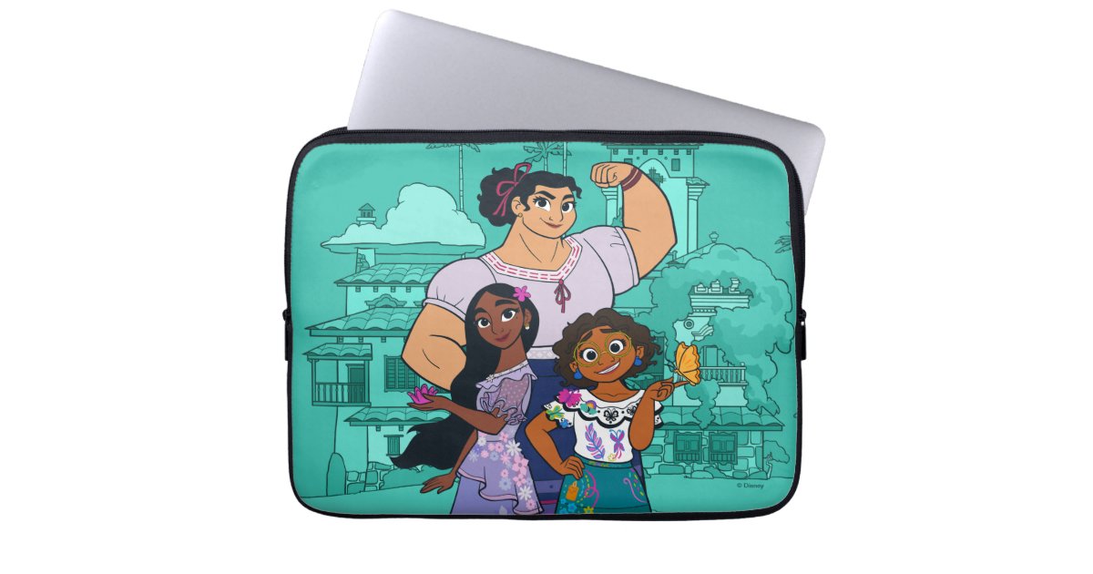 Encanto | Luisa, Isabela, & Mirabel Laptop Sleeve | Zazzle