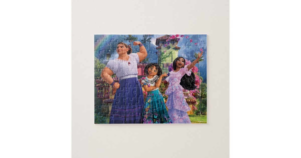 Encanto | Luisa, Mirabel, & Isabela Jigsaw Puzzle | Zazzle