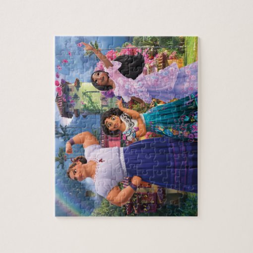 Encanto | Luisa, Mirabel, & Isabela Jigsaw Puzzle | Zazzle