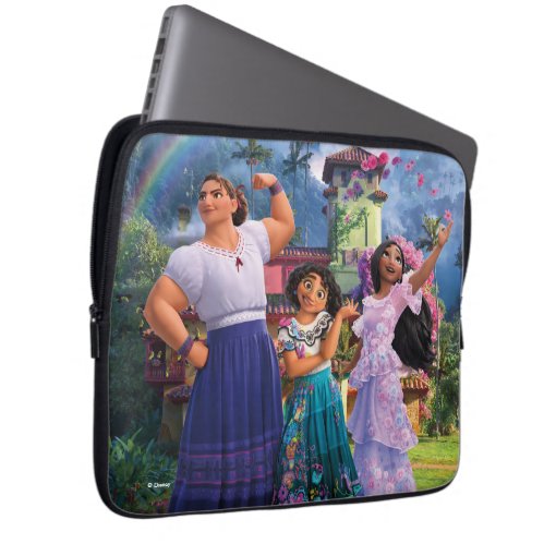 Encanto | Luisa, Mirabel, & Isabela Laptop Sleeve | Zazzle