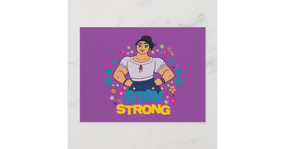 Encanto | Luisa - Stay Strong Postcard | Zazzle