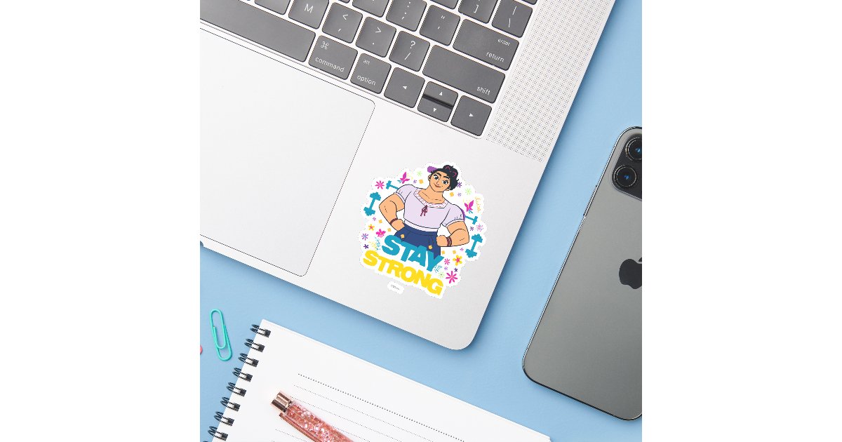 Encanto | Luisa - Stay Strong Sticker | Zazzle
