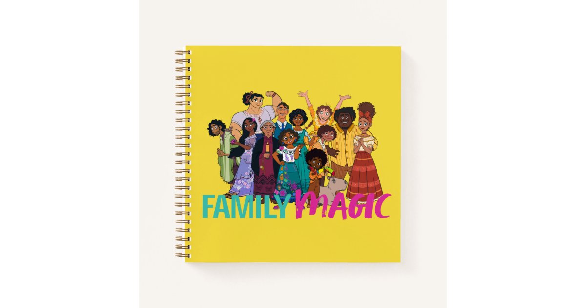Encanto | Madrigal Family - Family Magic Notebook | Zazzle