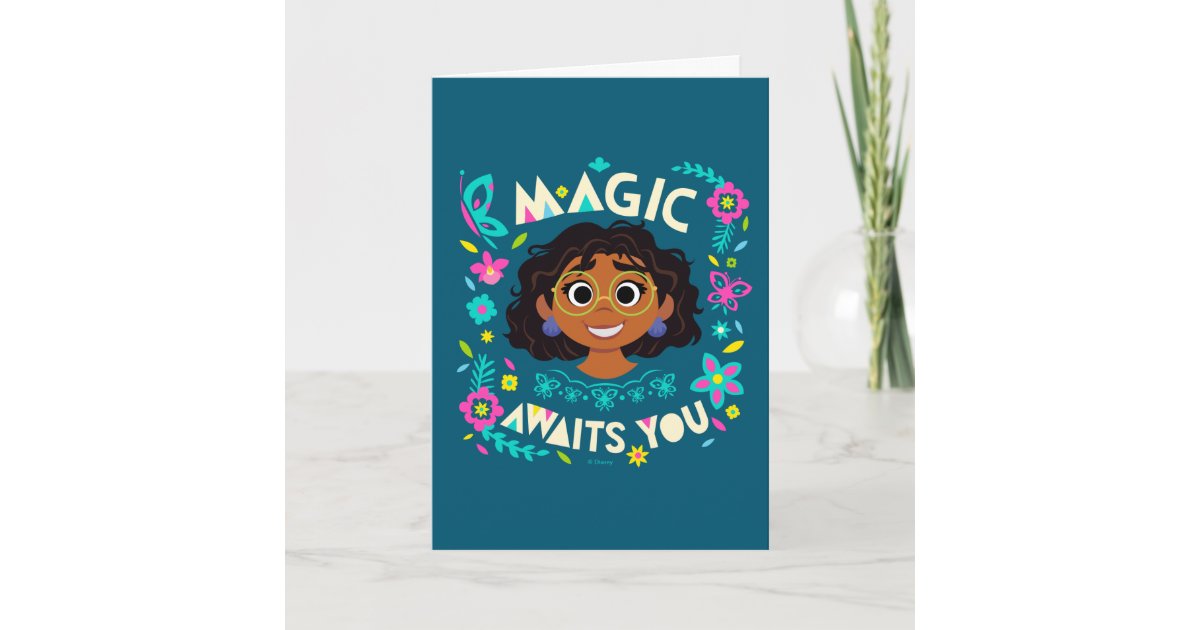 Encanto | Mirabel - Magic Awaits You Card | Zazzle