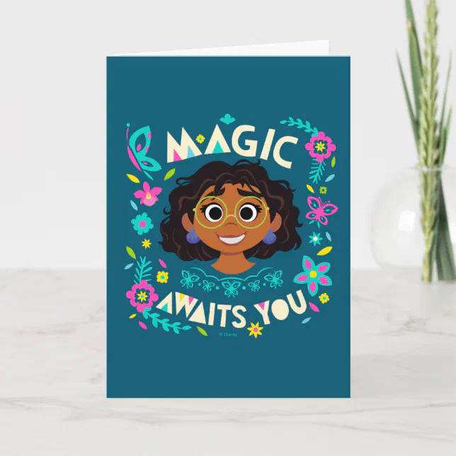 Encanto | Mirabel - Magic Awaits You Card | Zazzle