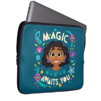 Encanto | Mirabel - Magic Awaits You Laptop Sleeve | Zazzle