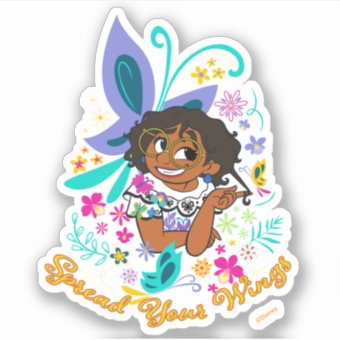 Encanto | Mirabel - Spread Your Wings Sticker | Zazzle