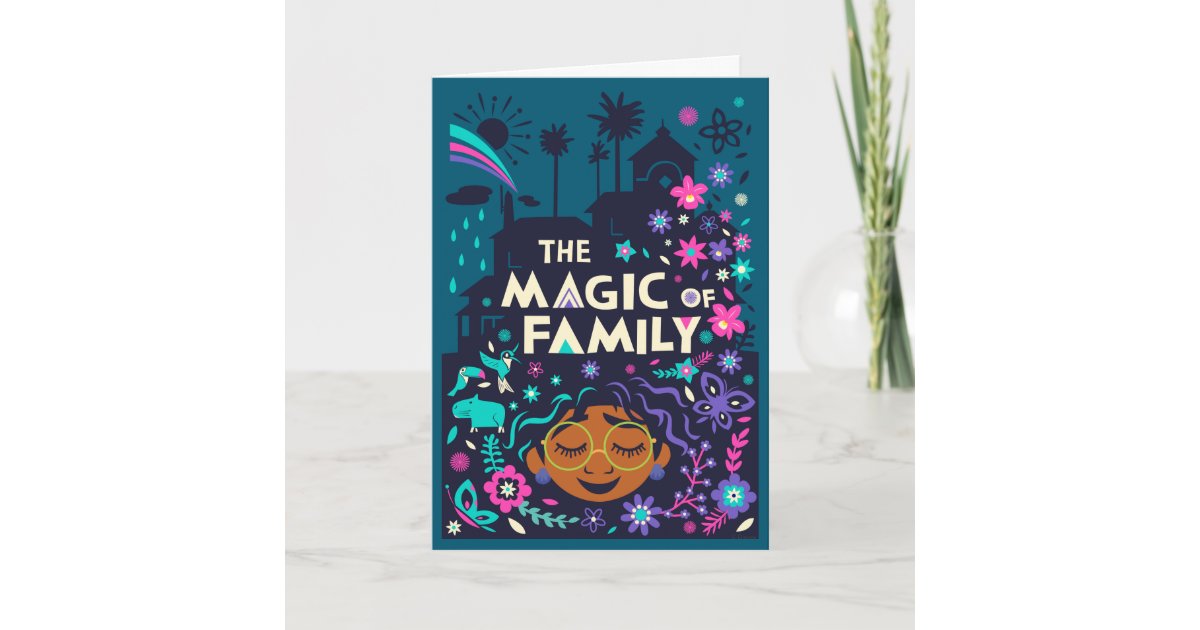 Encanto | The Magic of Family Card | Zazzle