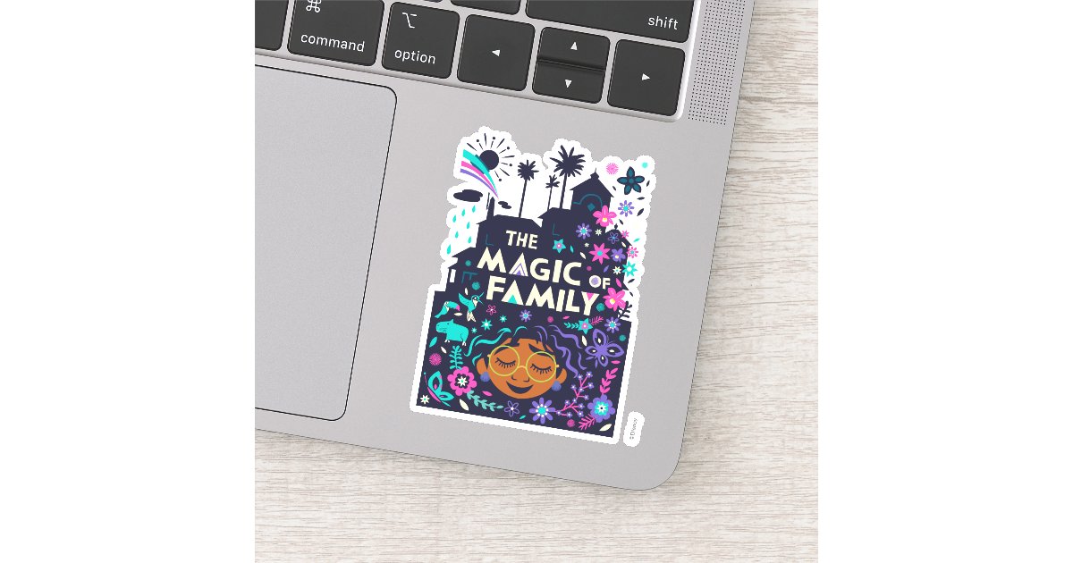 Encanto | The Magic of Family Sticker | Zazzle