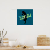 Encanto | "We Don't Talk About Bruno" Typography Poster | Zazzle