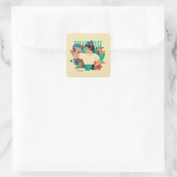Encanto's Luisa | Tuff Stuff Square Sticker | Zazzle