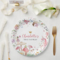 Enchanted Fairy Garden Party Paper Plates | Zazzle