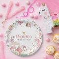 Enchanted Fairy Garden Party Paper Plates | Zazzle