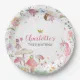 Enchanted Fairy Garden Party Paper Plates | Zazzle