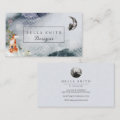 Enchanted Forest Business Card Fox Moon | Zazzle