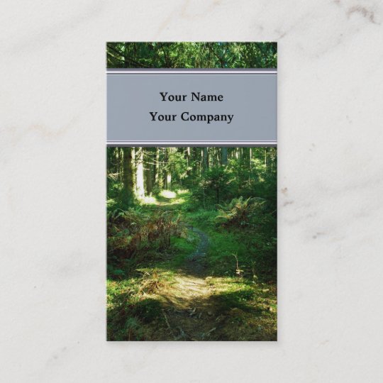 enchanted forest businesscard business card | Zazzle.com