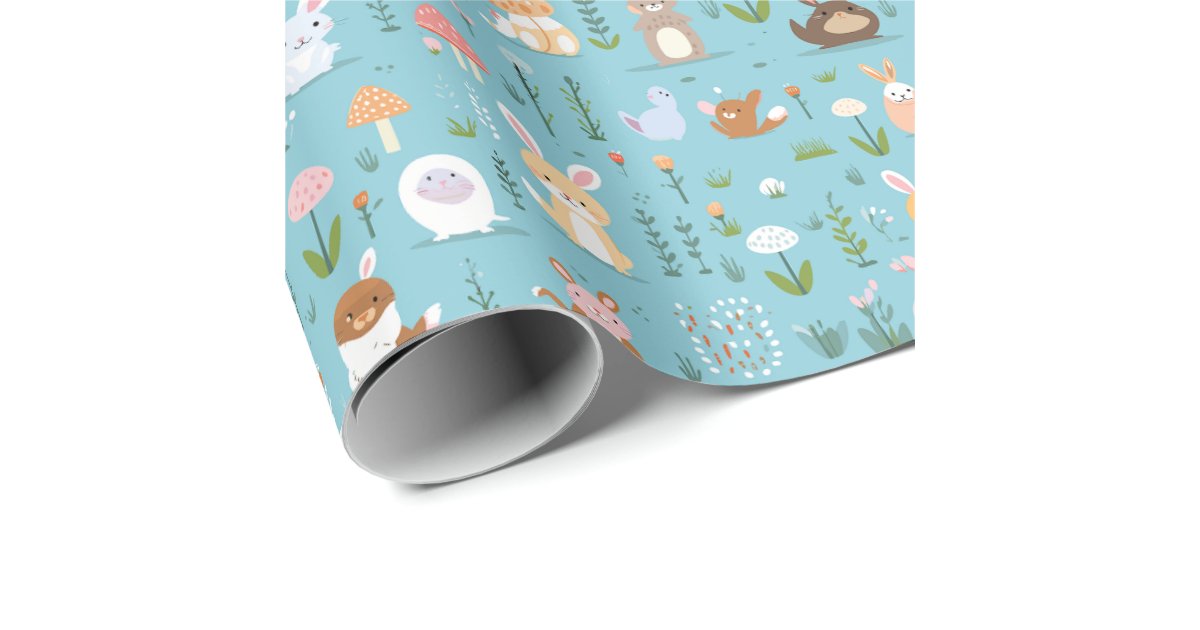 Enchanted Forest Friends Wrapping Paper | Zazzle