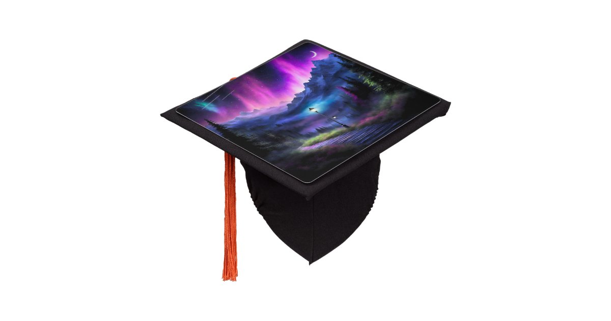 Enchanted Forest Graduation Cap Topper | Zazzle