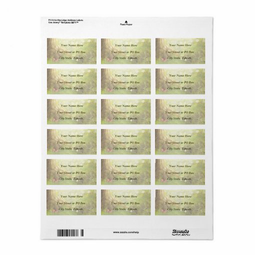Enchanted Forest Label | Zazzle
