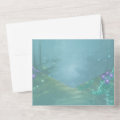 Enchanted Forest Mist All In One Invitation | Zazzle