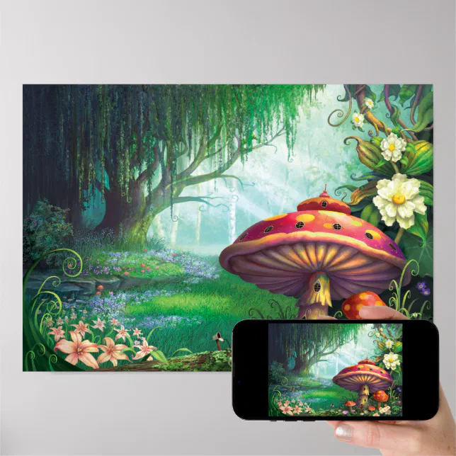 Enchanted Forest Poster | Zazzle