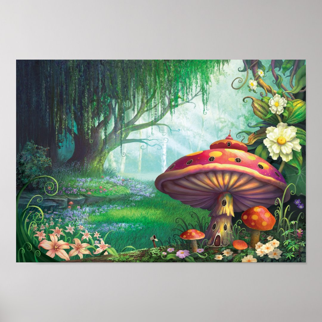 Enchanted Forest Poster | Zazzle