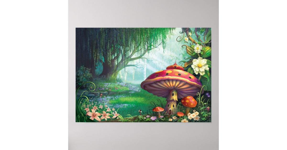 Enchanted Forest Poster | Zazzle