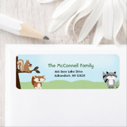 Enchanted Forest PRINTABLE ADDRESS LABELS | Zazzle
