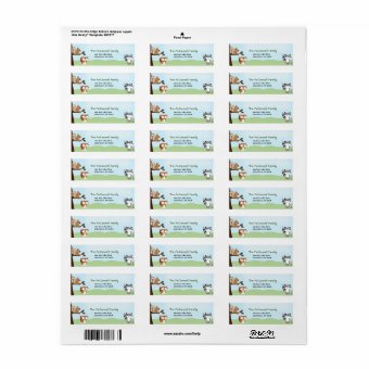 Enchanted Forest PRINTABLE ADDRESS LABELS | Zazzle