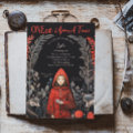 Enchanted Forest Red Riding Hood First Birthday Invitation | Zazzle