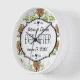 Enchanted Forest Side Branch Wedding Clock | Zazzle