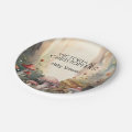 Enchanted Forest Toadstool Mushroom Baby Shower Paper Plates | Zazzle