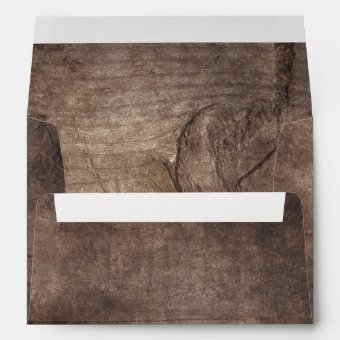 Enchanted Forest Woodland Fairy Tale Wood Envelope | Zazzle