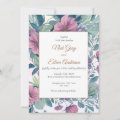 Enchanted Garden Floral Wedding Invitation | Zazzle