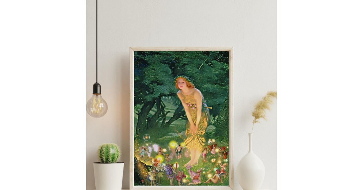 Enchanted Summer: Fantastic Reimagining Poster | Zazzle
