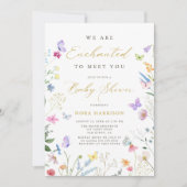 Enchanted To Meet You Baby Shower Invitation | Zazzle