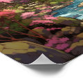 Enchanting Cherry Blossom Garden - Studio Ghibli S Poster | Zazzle