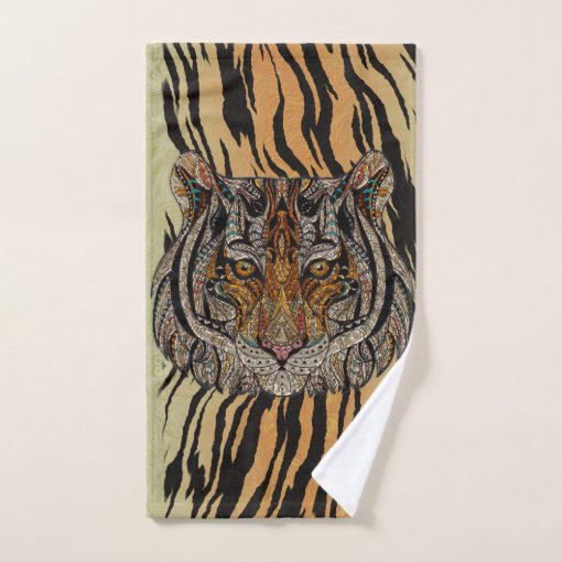 Enchanting Tiger Bath Towel Set | Zazzle