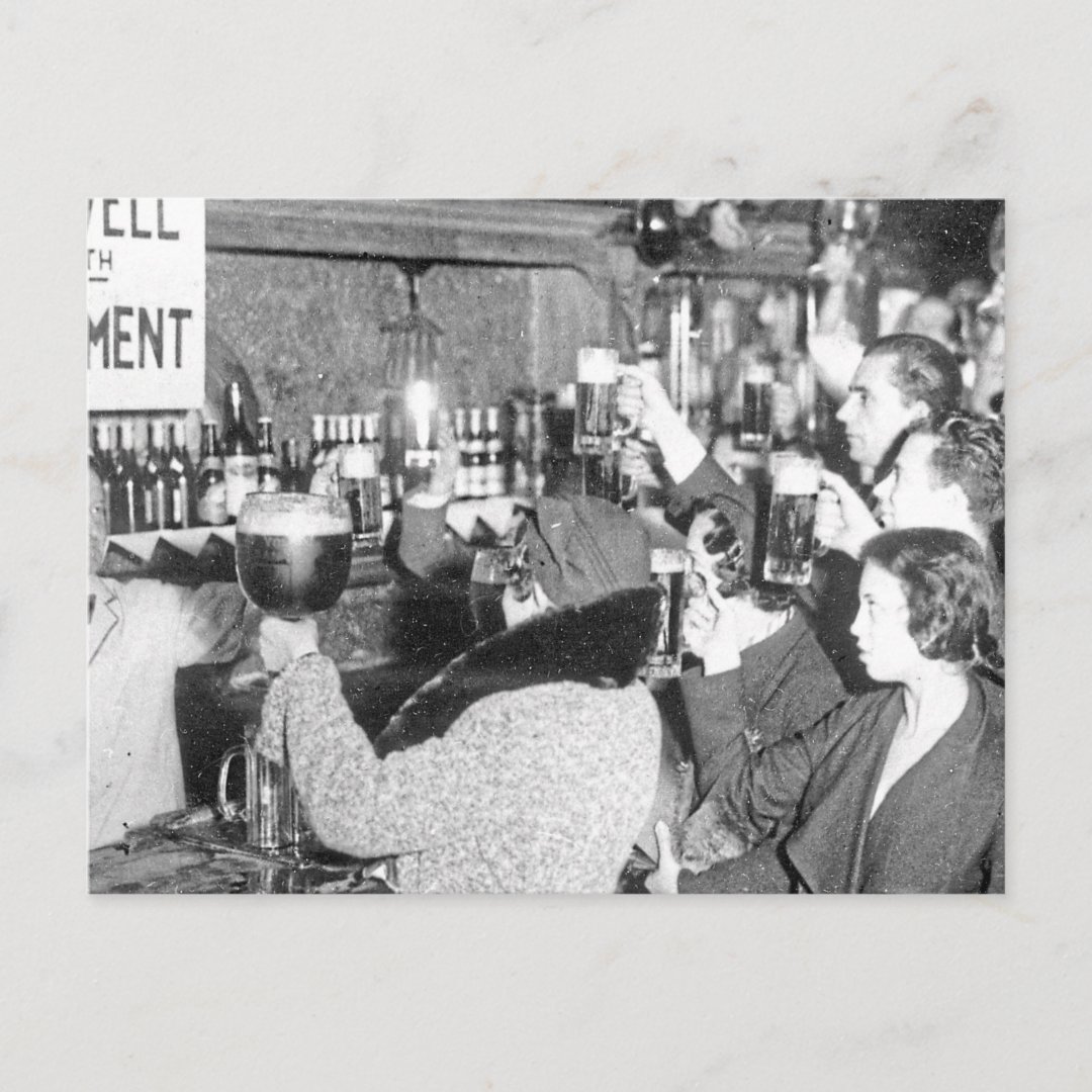 End Of The Prohibition - Farewell 18th Amendment Postcard | Zazzle