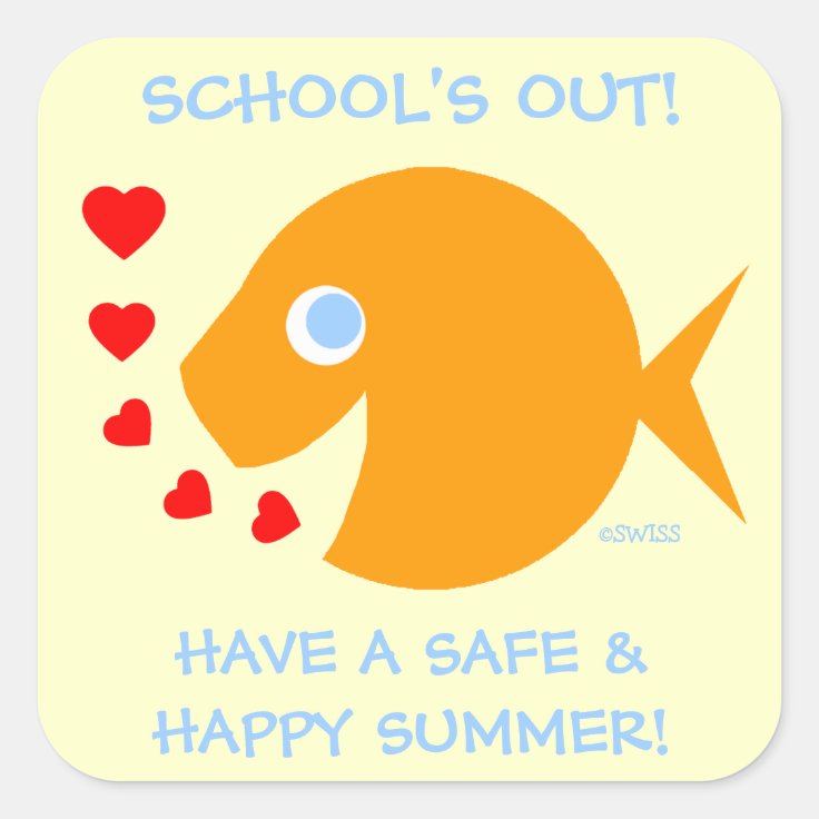 End of the School Year Teacher Stickers | Zazzle