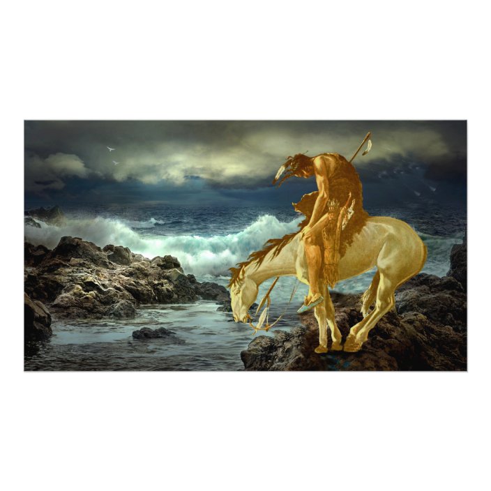 END OF THE TRAIL PHOTO PRINT | Zazzle.com
